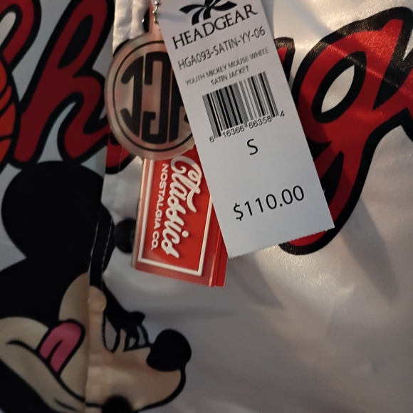 Headgear Classics | Jackets & Coats | Headgear Youth Mickey Mouse White ...